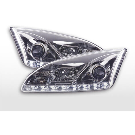 Phare Daylight LED feux de jour Ford Focus 2 C307 chrome
