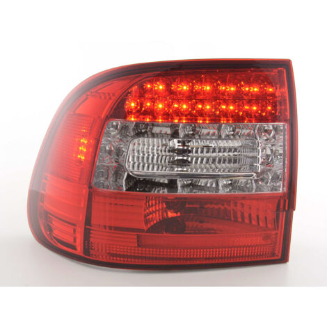 Kit feux arrière à LED Porsche Cayenne type 955 02-06 clair / rouge