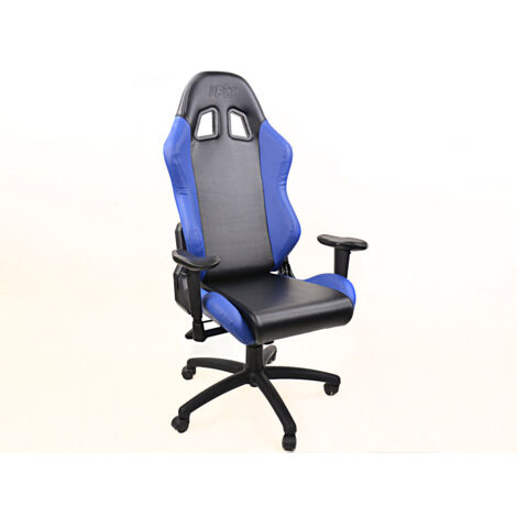Chaise de jeu FK eGame Seats Siège de jeu eSports Liverpool noir / bleu