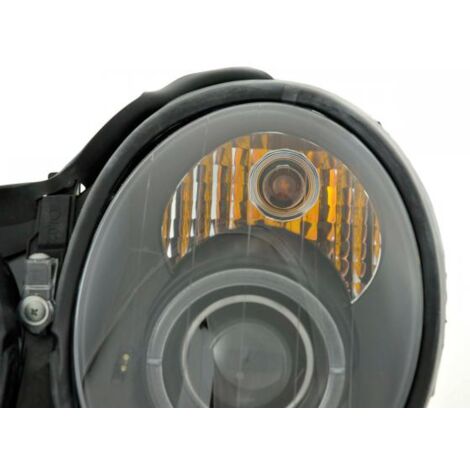 Jeu de phares Mercedes CLK type W208 98-02 noir