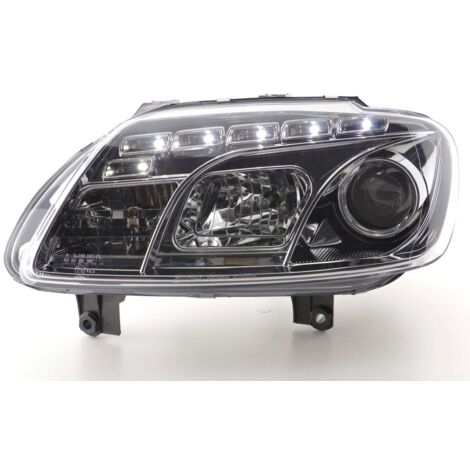 Phares Daylight LED DRL look VW Touran Type 1T / VW Caddy Type 2K 03 ...