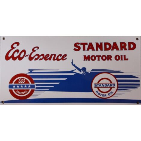 Plaque émaillée : Eco-Essence