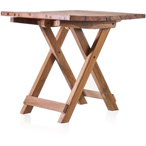 Table Basse Pliante Carrée - 50x50cm- Vendu par 1