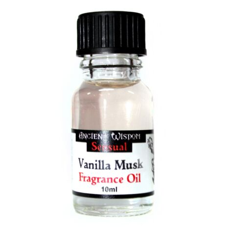 10 ml d'huile parfumée vanille musc- Vendu par 1