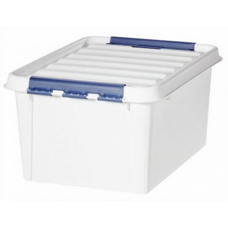 Storage boxes Pro 31 Boîte de rangement 32 litres Polypropylène Blanc ...