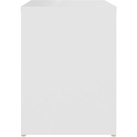Bout de canapé blanc table d appoint moderne pour salon et chambre ...