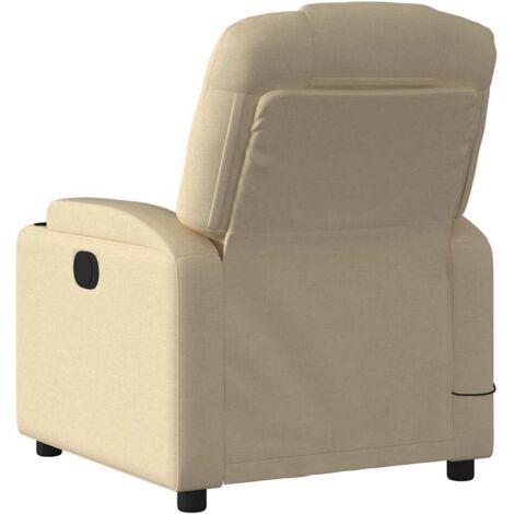 Fauteuil de massage contre le mal de dos siege inclinable tissu ...