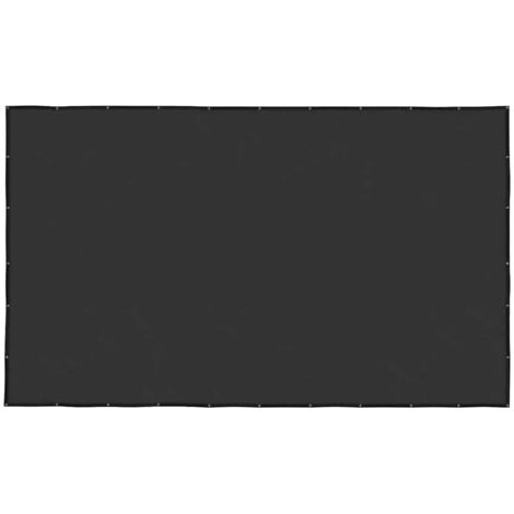 Filet de conteneur PEHD 3 x 5 m Noir CFW75572