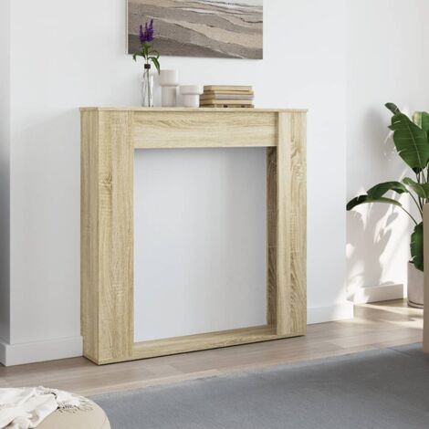 Cadre de cheminee decoration salon installer un coin feu cocooning ...