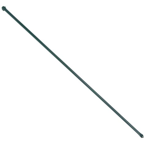 Poteau de jardin 10 pcs 1,5 m Métal Vert CFW703384