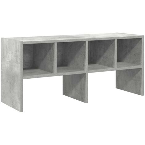 Meuble à chaussures gris béton empilable 89,5x30x40 cm CFW7264672 ...