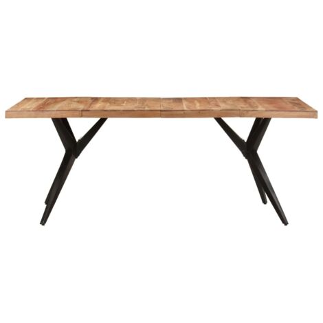 Table de salle à manger，Table à manger，Table à dîner 200x90x76 cm Bois ...