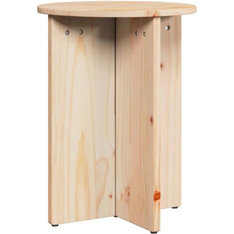 Table de café en bois clair lot de 2 tables de salon rondes et design ...