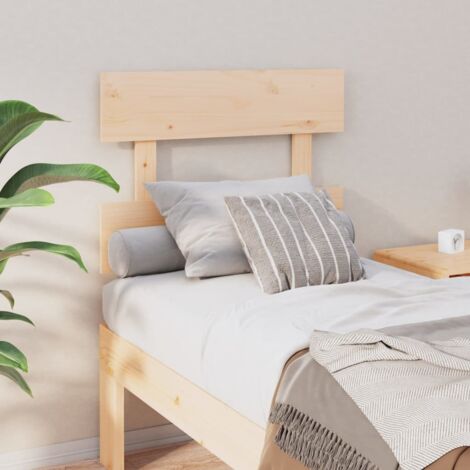 Dos de lit bois de pin 94 cm tête de lit adulte ou enfant scandinave ...