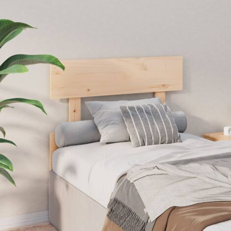 Dos de lit bois de pin 94 cm tête de lit adulte ou enfant scandinave ...