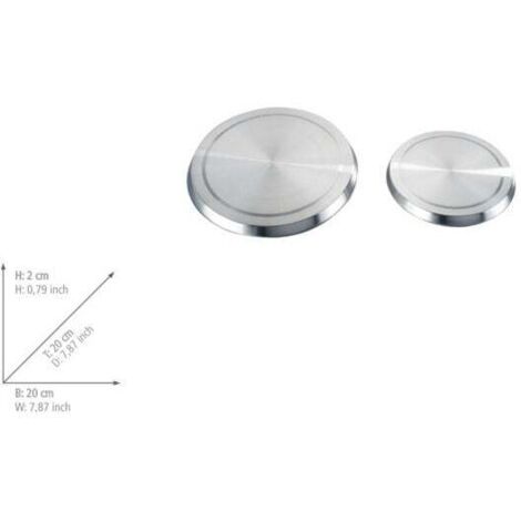 Protection Cuisinière électrique, couvre plaque en acier, Lot de 4 ...