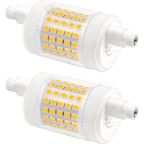 R7S 78mm Dimmable 15W Blanc Neutre 4000K 1500LM, Équivalent à Halogène ...