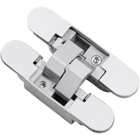 Charnière Invisible pour Portes, Lot de 2 charnières Invisibles pour ...