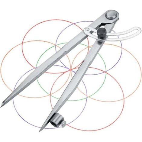 AIPERQ Compas de Mesure, Compas à Pointes Sèches Diviseur D'aile ...