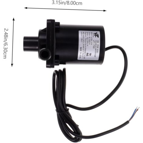 6-12V Water Pump Battery Powered 12 Volt Mini Fountain Pond Submersible ...