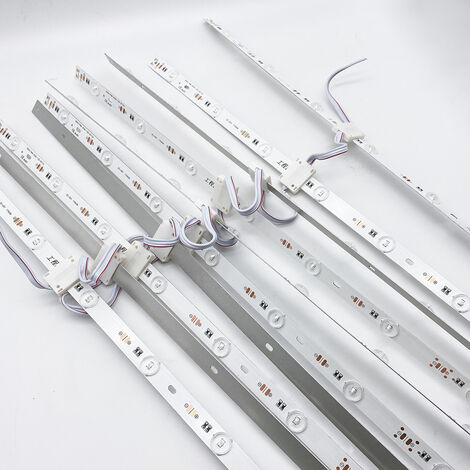 10PZ Moduli led 12V per insegne luminose o cartelloni 150w Barra led Silamp