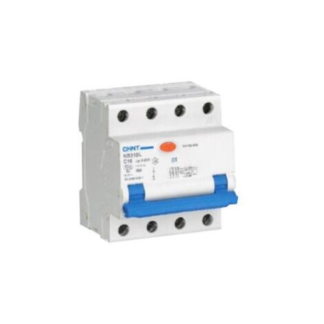 INTERRUTTORE MAGNETOTERMICO DIFFERENZIALE 3P+N 16A 30mA 6KA TIPO AC CHINT 660021