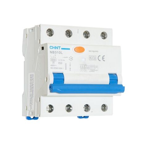 Interruttore Magnetotermico Differenziale 3P+N 20A 4M CHINT 255687