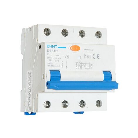 Interruttore Magnetotermico Differenziale 3P+N 25A 4M CHINT 255688