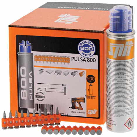 057551 Spit Pulsa 800P+ HC6 17 Pins - HC6 Pins - Hard Concrete (C2