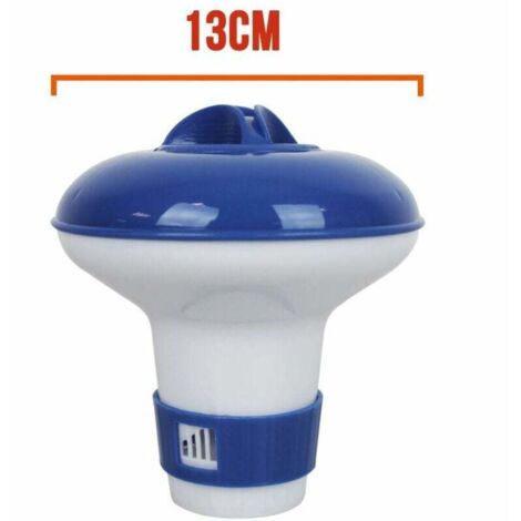 CHOYCLIT Diffuseur de chlore ou de brome flottant réglable Ø 13 cm