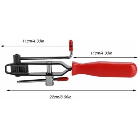 CHOYCLIT Pince de serrage de tuyau Outil de cardan Pince à sertir Pince à joint CV Outil d ...