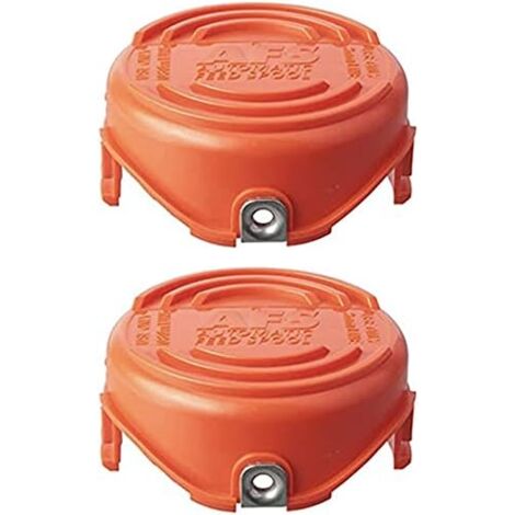 Lot de 2 capuchons de bobine de rechange 90583594 pour tondeuses Black & Decker SF-080-BKP