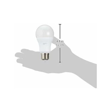 Lot de 6 ampoules LED Culot Edison à vis E27 12 W (équivalent 120 W) Blanc froid Intensité non ...