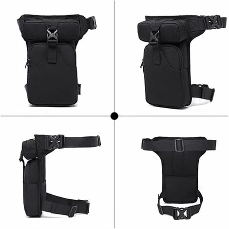 Sac Jambe Homme en Toile, Sac à Outils,Tactique électrotechnique Porte ...