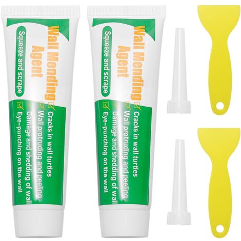 200g Enduit de Rebouchage Blanc Agent de Réparation de Mur Enduit mural ...