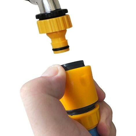 Embout Tuyau D'arrosage 10pcs, Raccord Tuyau D'arrosage, Jardin en Plastique Raccords d'Arrosage ...