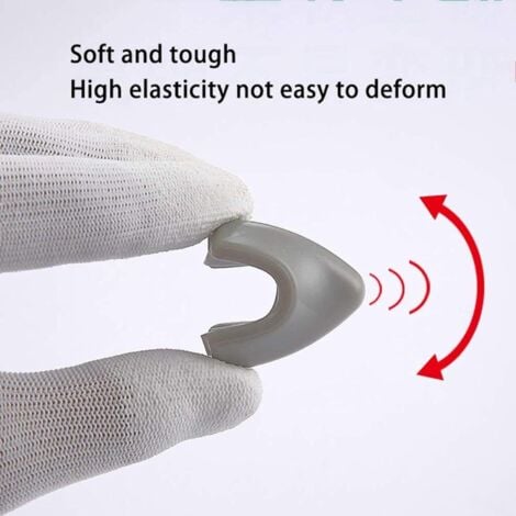 Protection Coin de Table, 20pcs protecteurs de coin transparent ...