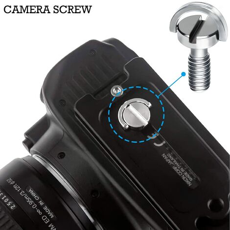 1/4" Pouce Acier Inoxydable Vis Appareil Photo Vis de Montage, Appareil ...