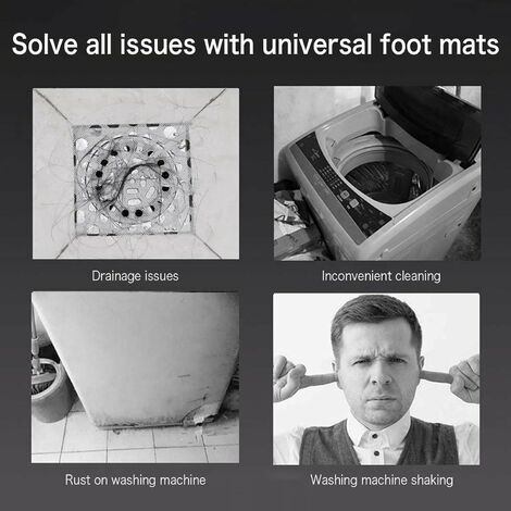 Pied de machine à laver pour anti - vibration, anti - marche, anti ...