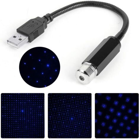 Ciel Etoile Voiture, Éclairage Intérieur de Voiture USB Lumières ...
