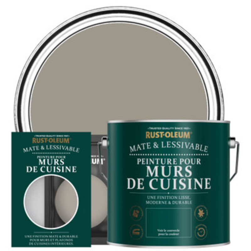 Peinture pour Murs de Cuisine, Finition Mate - Truffe