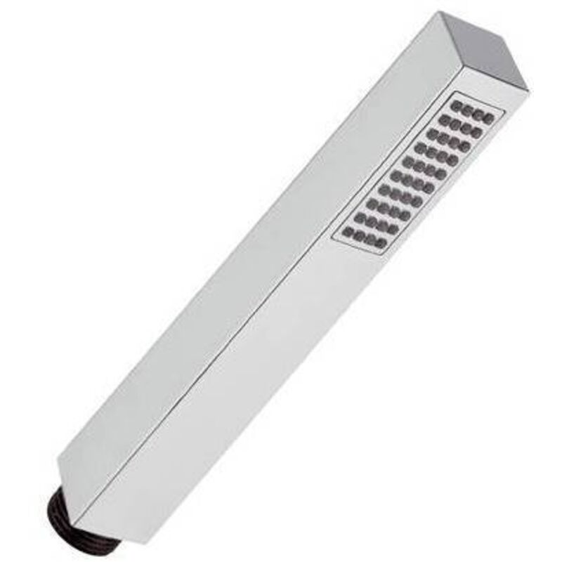 DOUCHE CARRÉE 1 JET EN ABS Dimensions : Chrome
