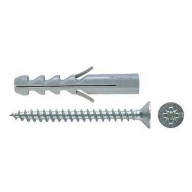 50 x cheville à vis en acier sv fischer