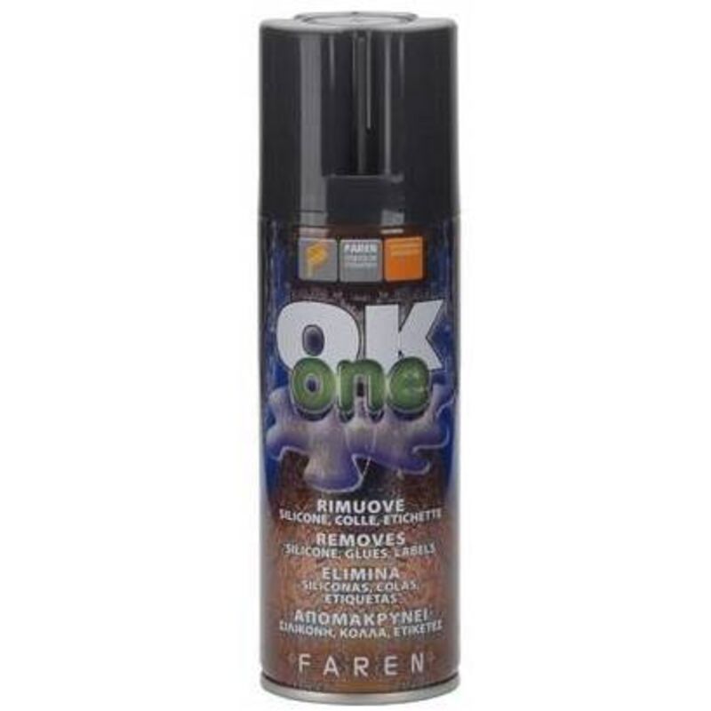 SPRAY DÉCAPANT POUR SILICONE ET COLLE « OK ONE » 200 ML Contenance : 200 ml