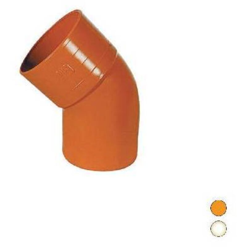 Courbe pvc à 45°