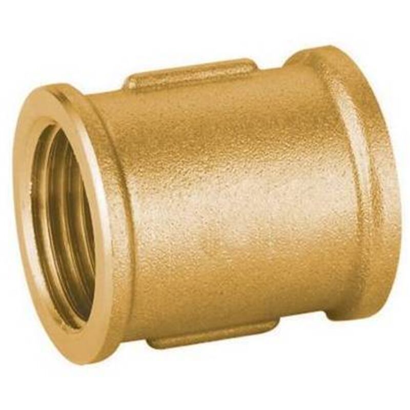 MANCHON DROIT FF EN LAITON JAUNE LOURD IBP Taille : 2"