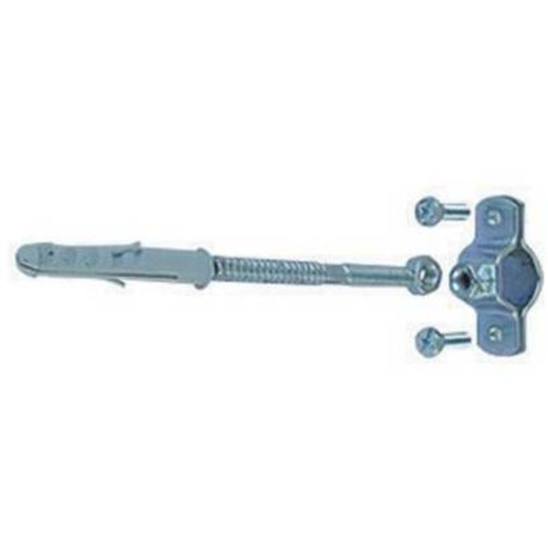 Collier cpe en acier fischer pour tuyaux en polyéthylène