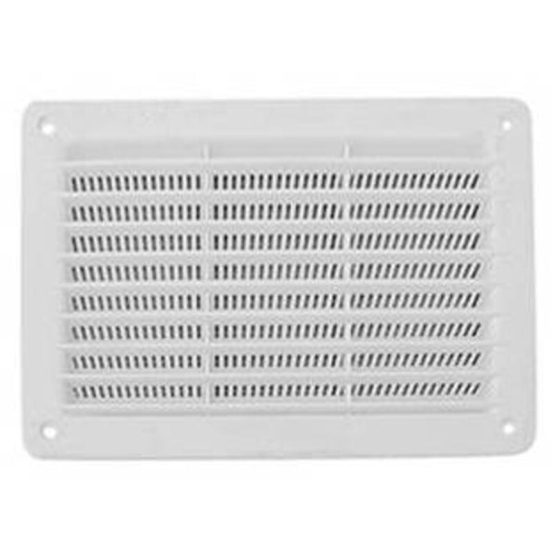 Grille de ventilation rectangulaire encastrée