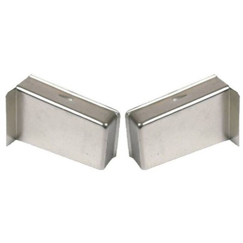 6 x coques de couverture métallique bl cr/sat dx/sx (pc.2)