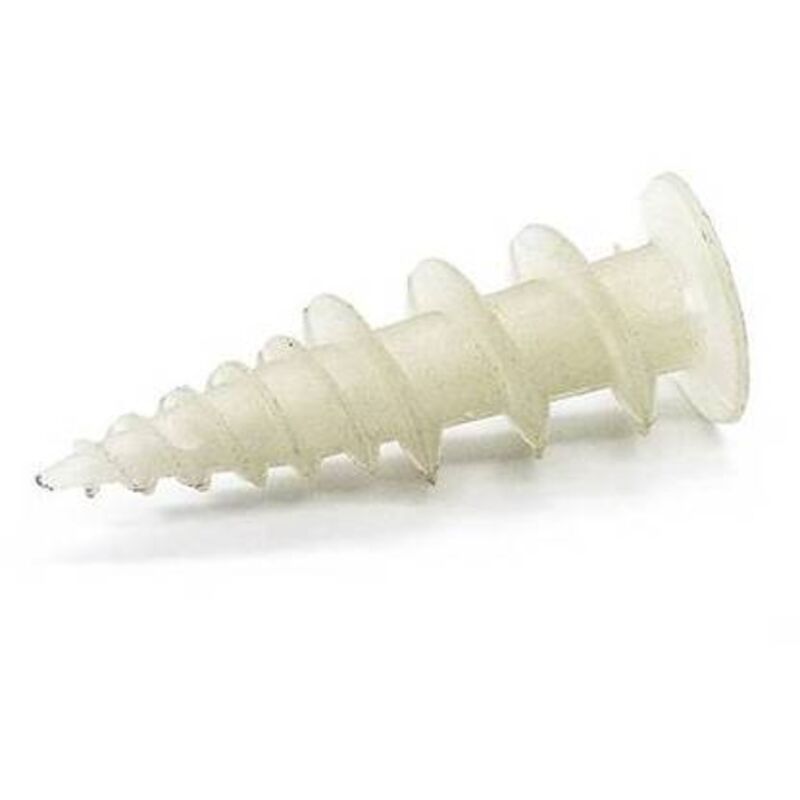 Cheville en nylon autoperforante pour plaques de plâtre